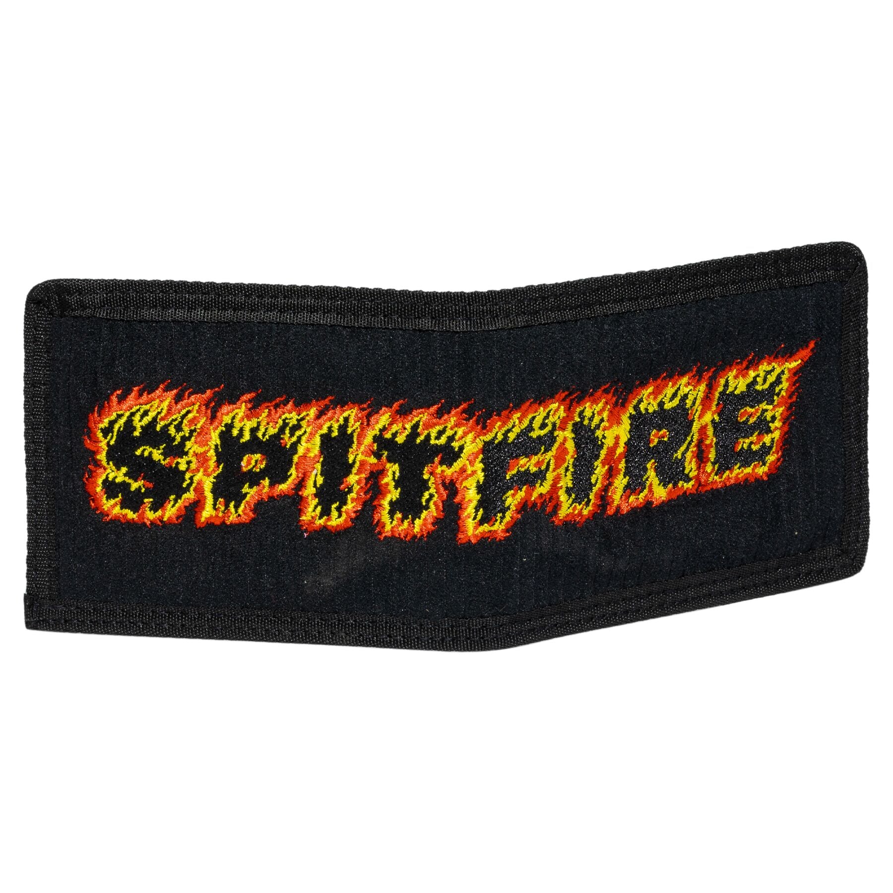 Spitfire Flames Script Bi-Fold Wallet