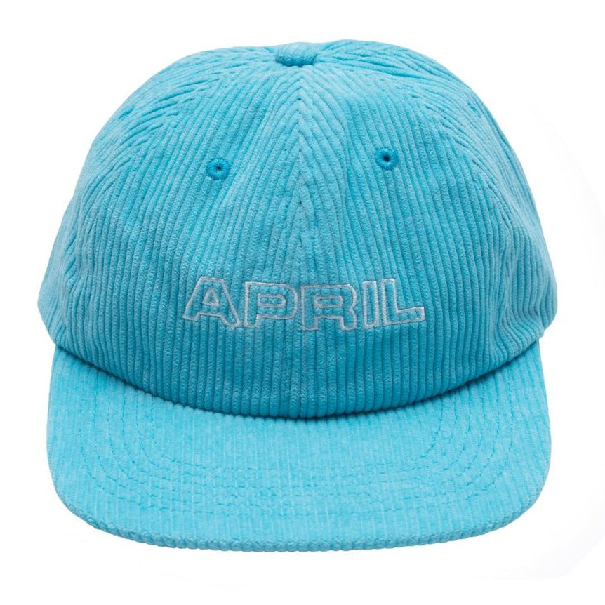 April Outline Logo Chord Hat - Blue