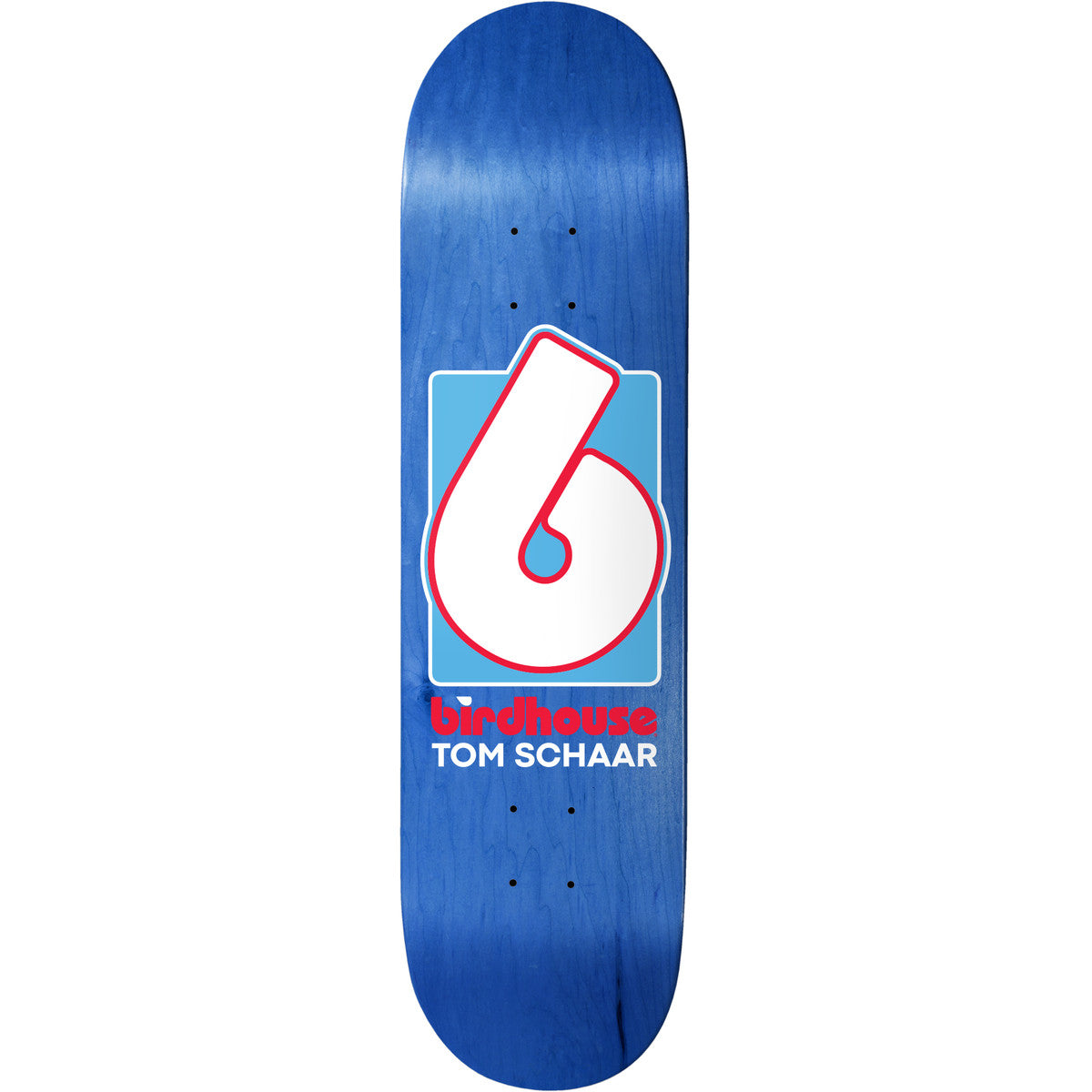 Birdhouse Tom Scharr TS 5 Rings Skateboard Deck - Blue