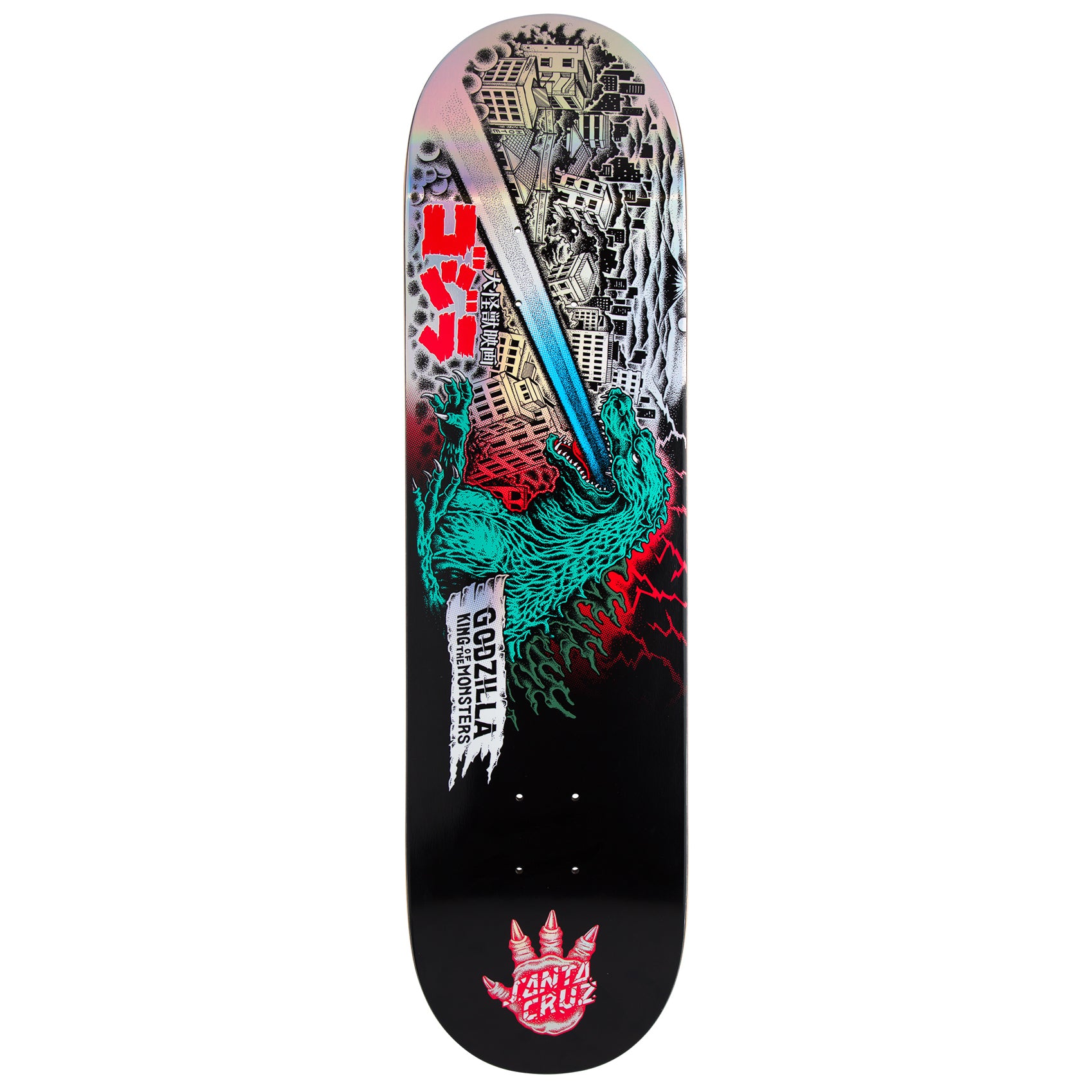 Santa Cruz Godzilla O'Brien Reaper Skateboard Deck