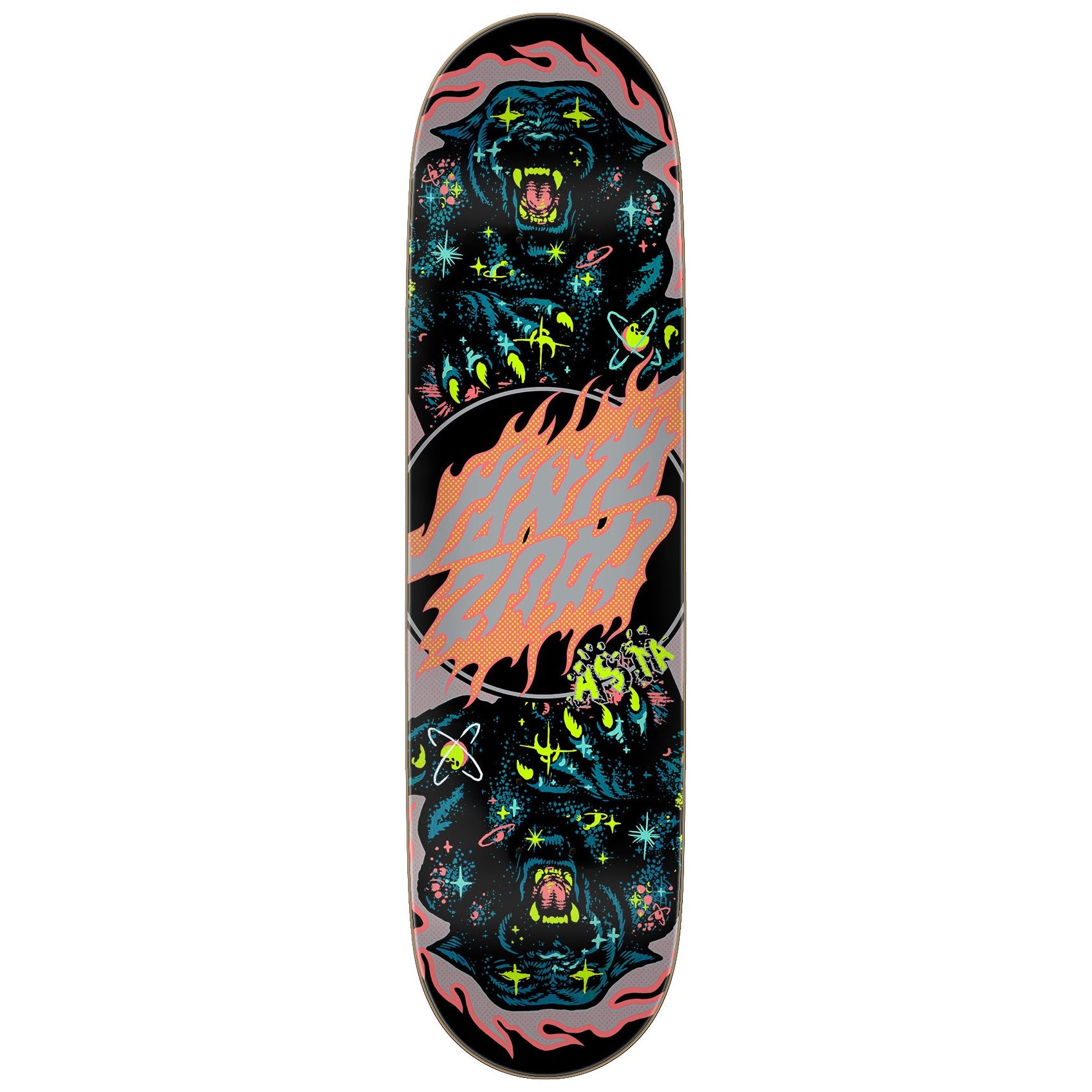Santa Cruz Asta Cosmic Twin Pro Skateboard Deck