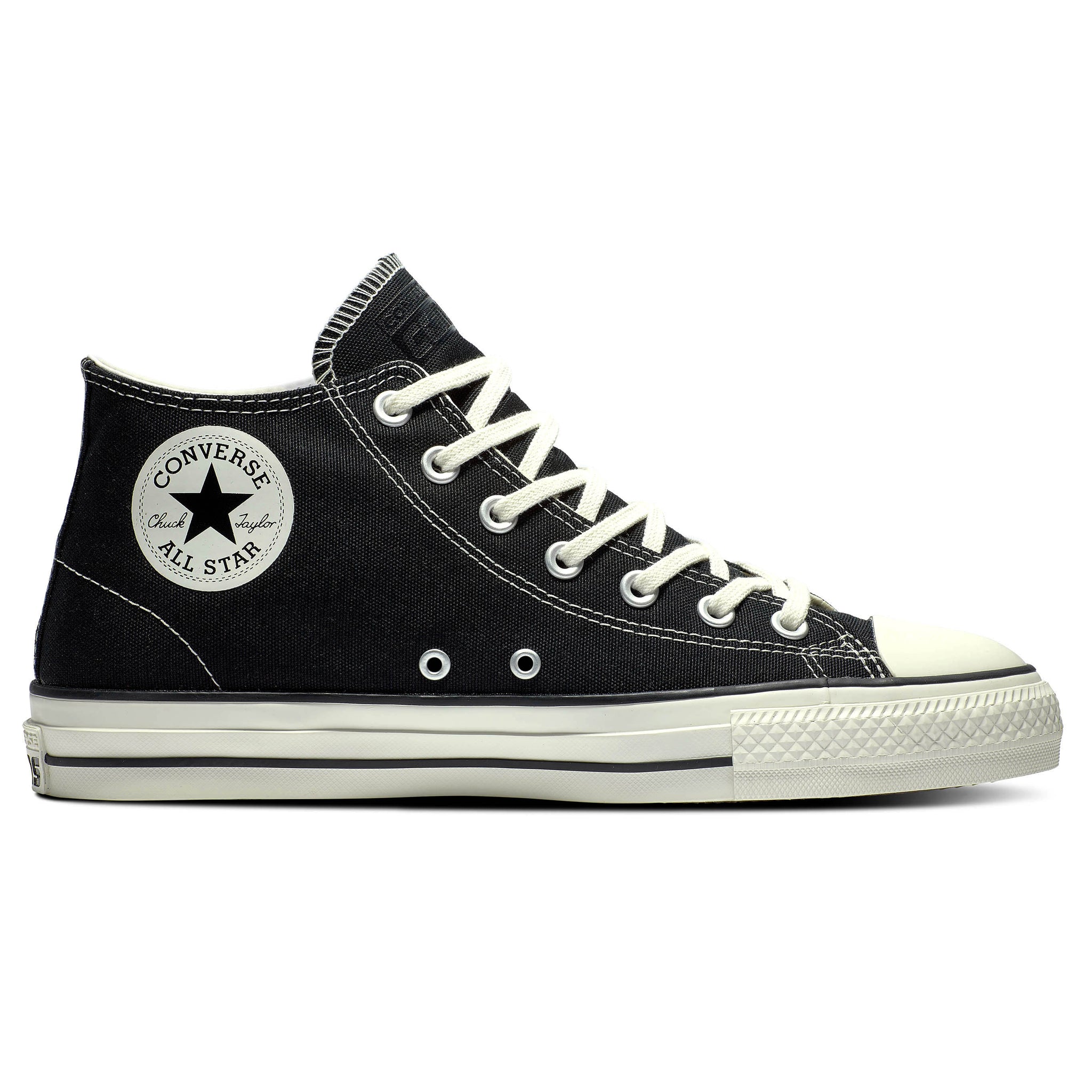 Converse Chuck Taylor All Star Pro Mid Top Skateboard Shoe - Black/Bla