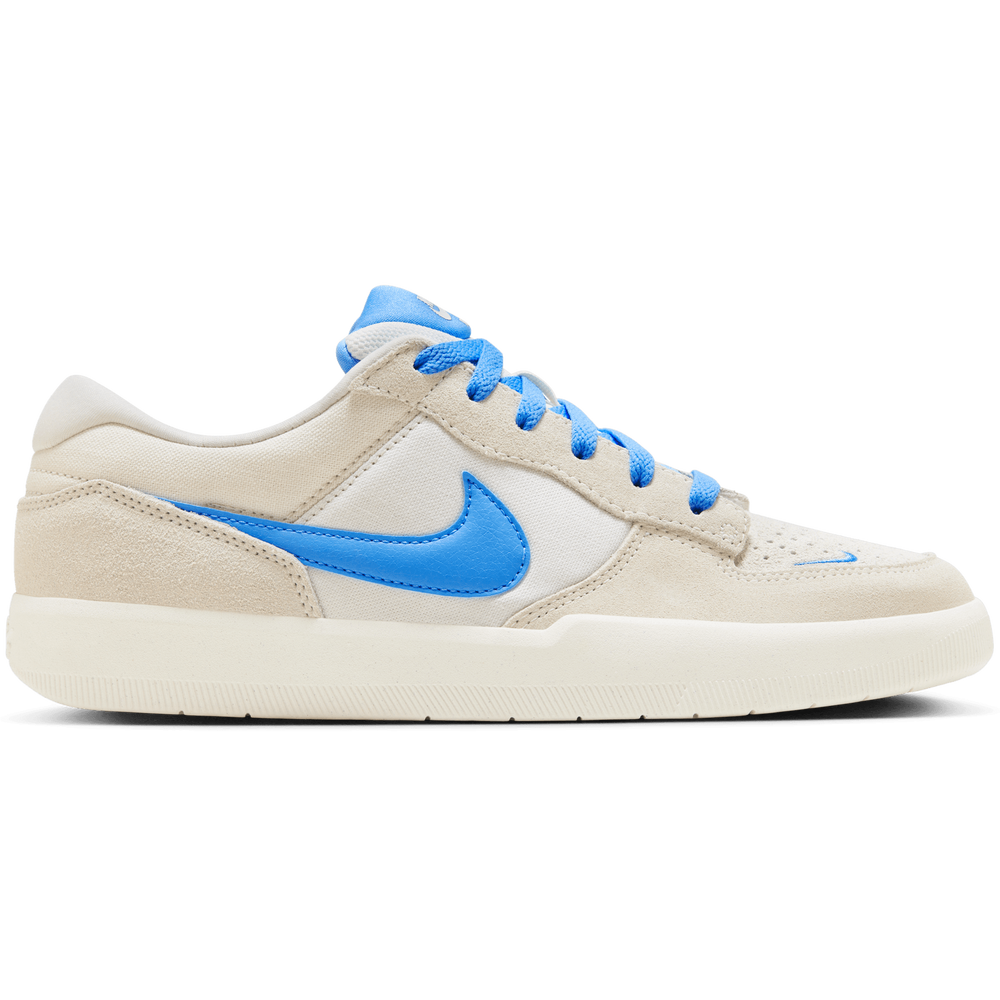 Nike SB Force 58 Skateboard Shoe - Phantom/University Blue-Summit Whit
