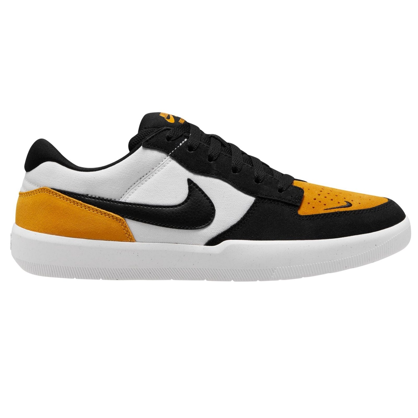 Nike SB Force 58 Skateboard Shoe - University Gold/Black-White