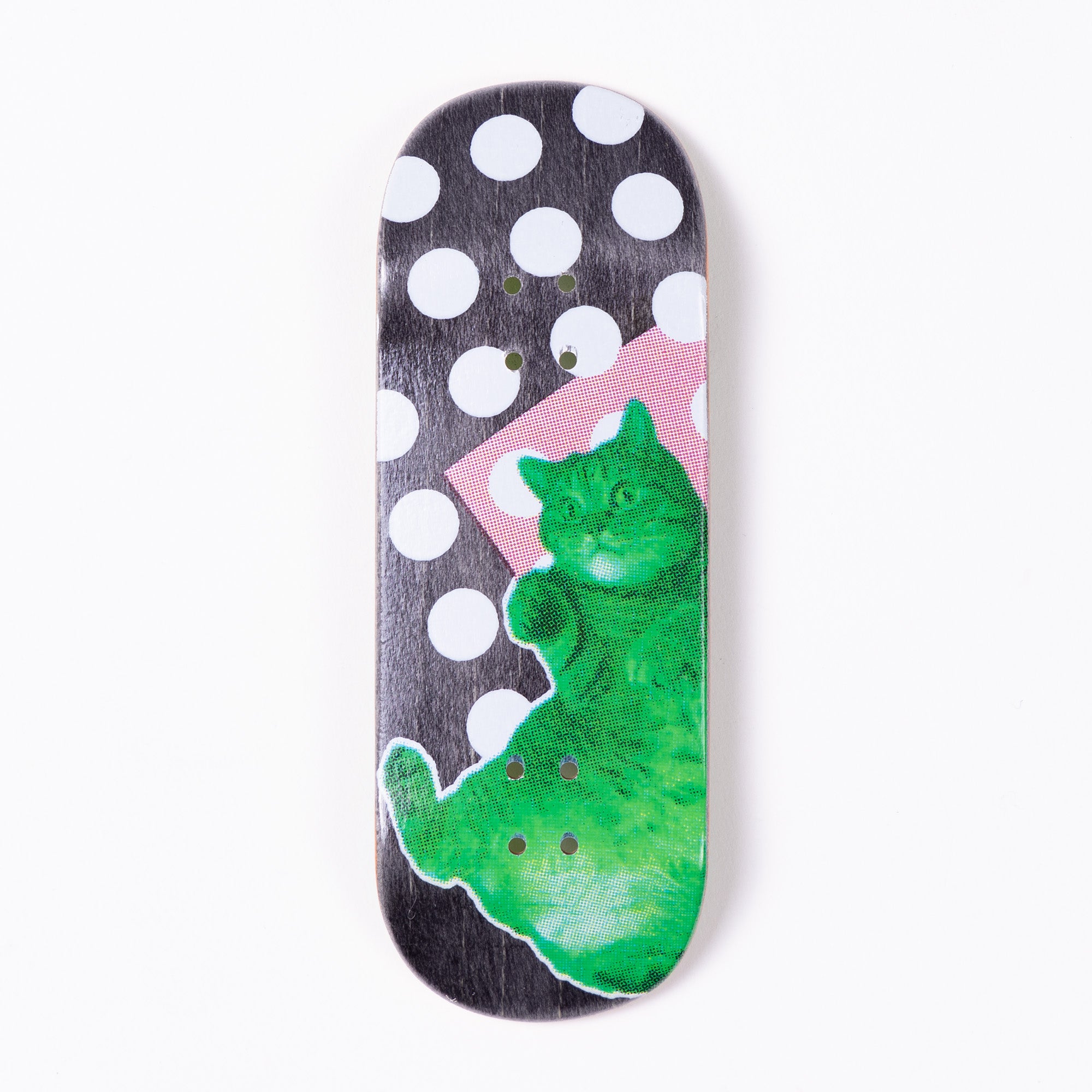 DK Cat Fingerboard Deck - Popsicle Shape