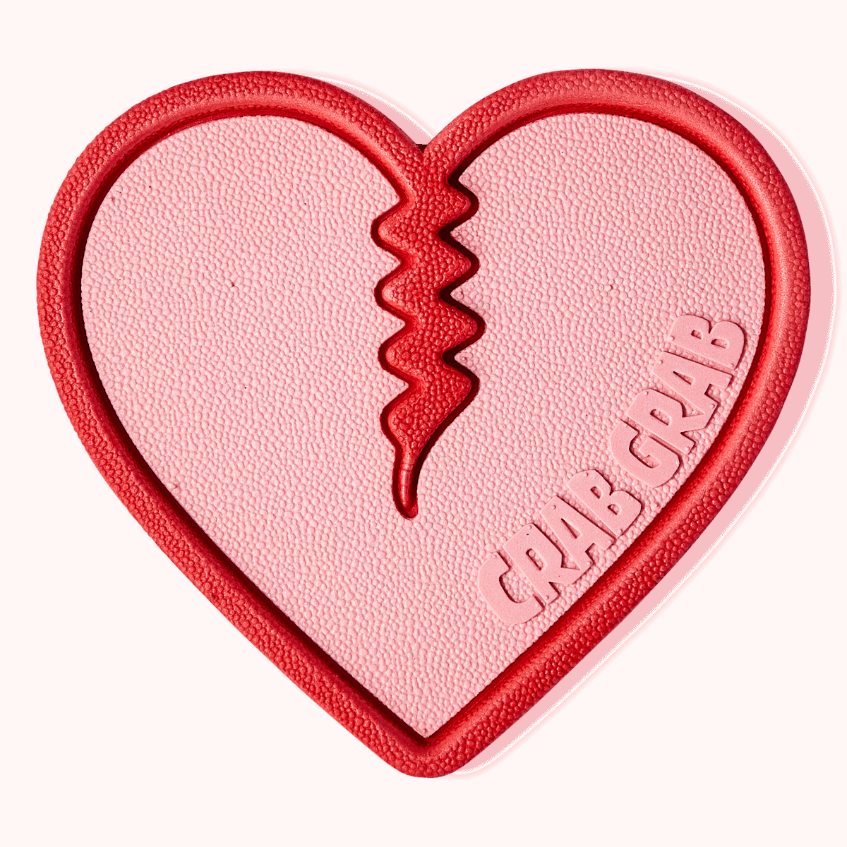 Crab Grab Mega Heart Stomp Pads - Bubblegum