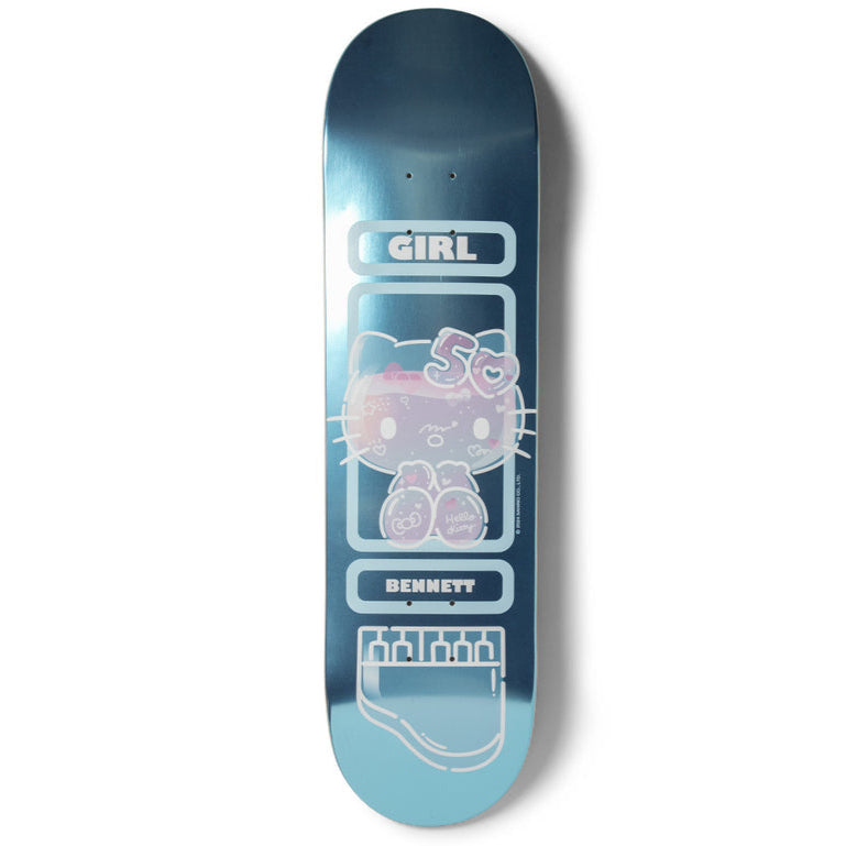 Girl Bennett Hello Kitty 50th Anniversary Skateboard Deck - Twin Tip