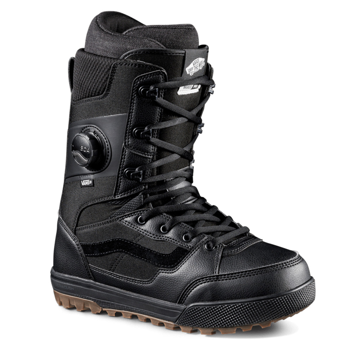 Vans Invado Pro Snowboard Boots - Black/Gum