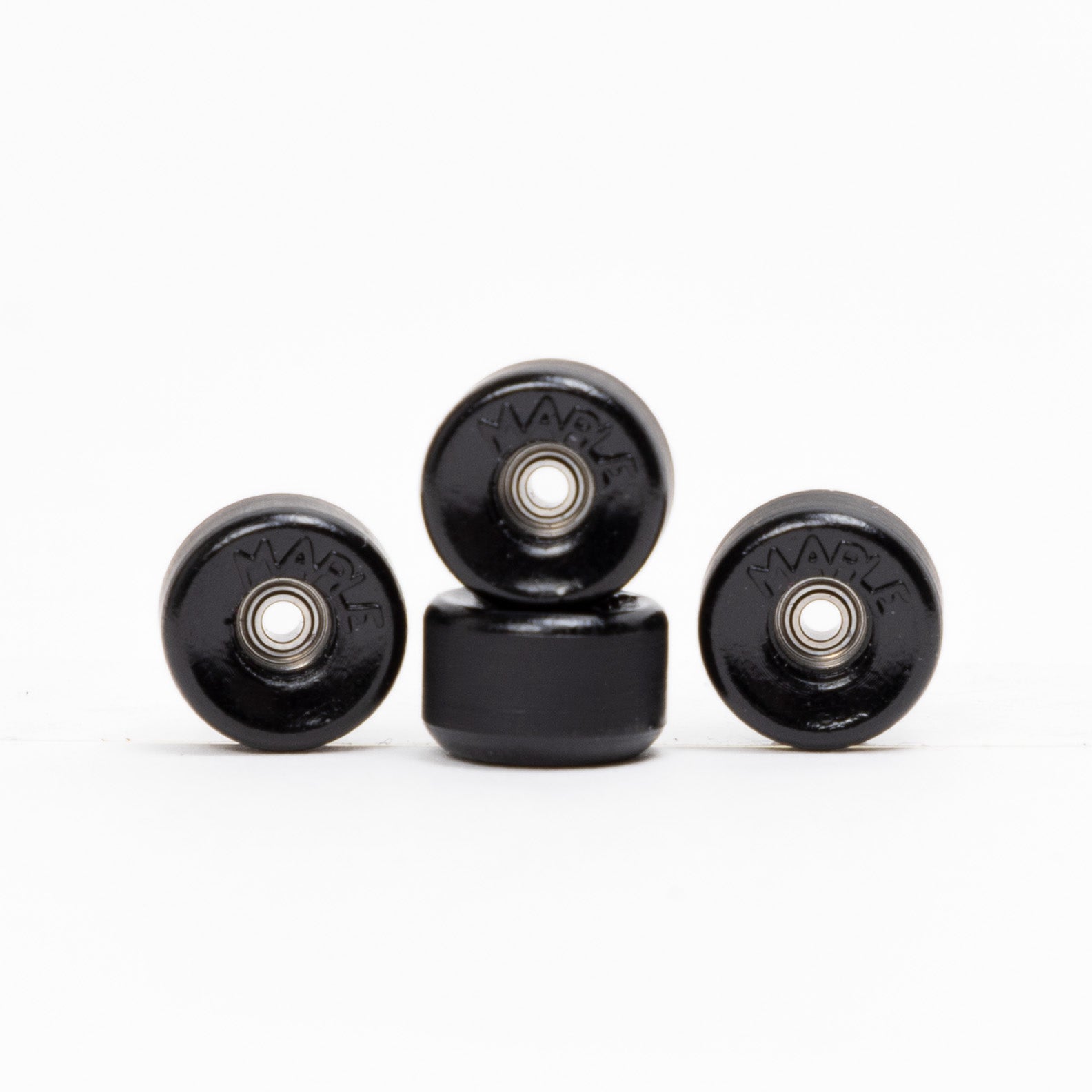 Maple 70D Bowl Fingerboard Wheels - Black