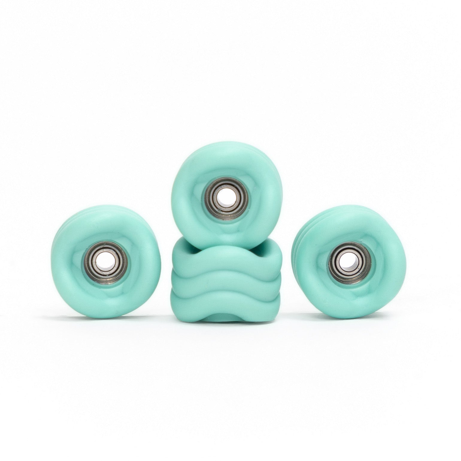 Maple 65D Shark Wheel Fingerboard Wheels - Mint Green