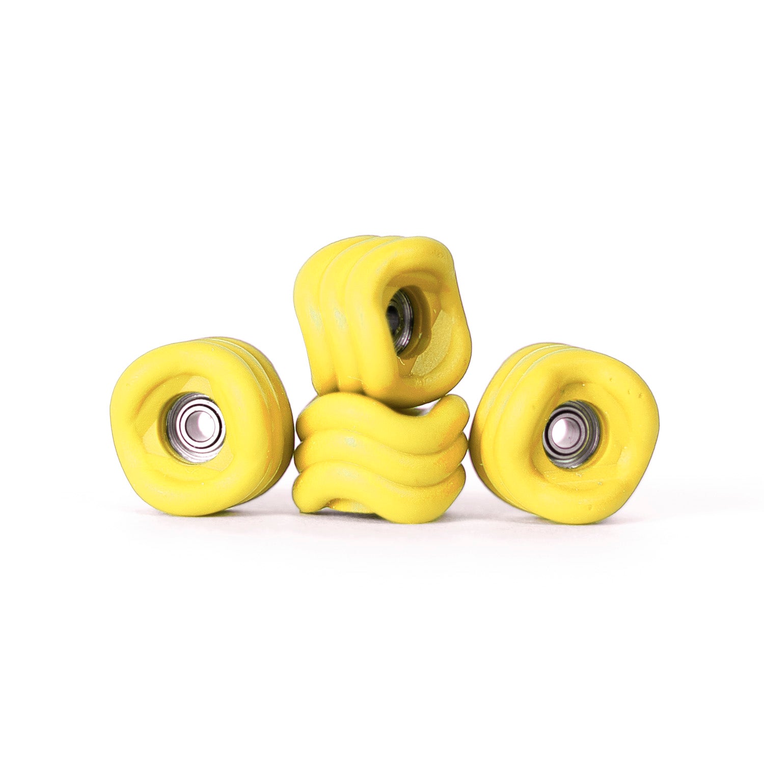 Maple 65D Shark Wheel Fingerboard Wheels - Yellow