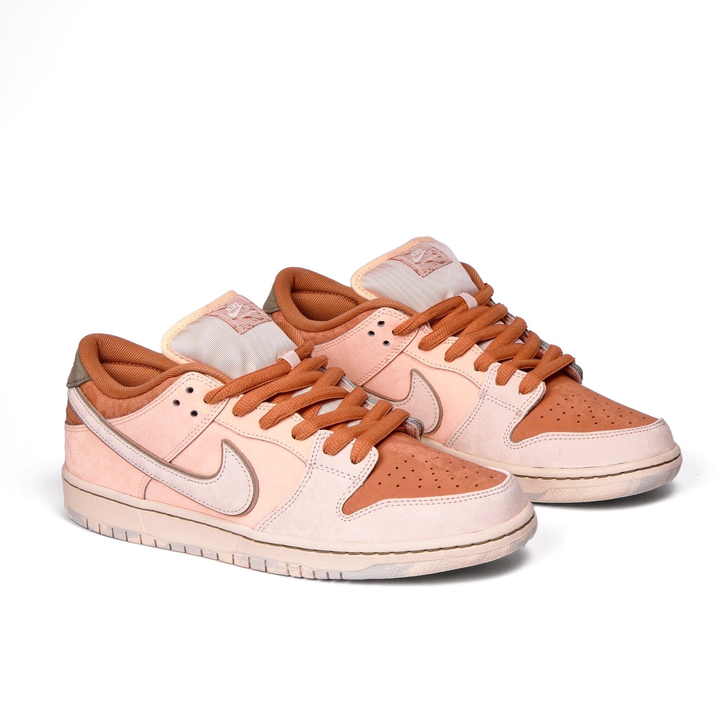 Nike SB Dunk Low Pro Premium Skateboard Shoe - Amber Brown/Guava Ice-C