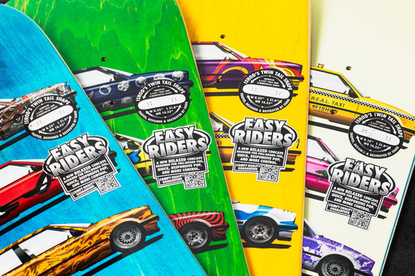 Real Ishod Custom Twin Tail Easy Rider 2025 SSD Skateboard Deck