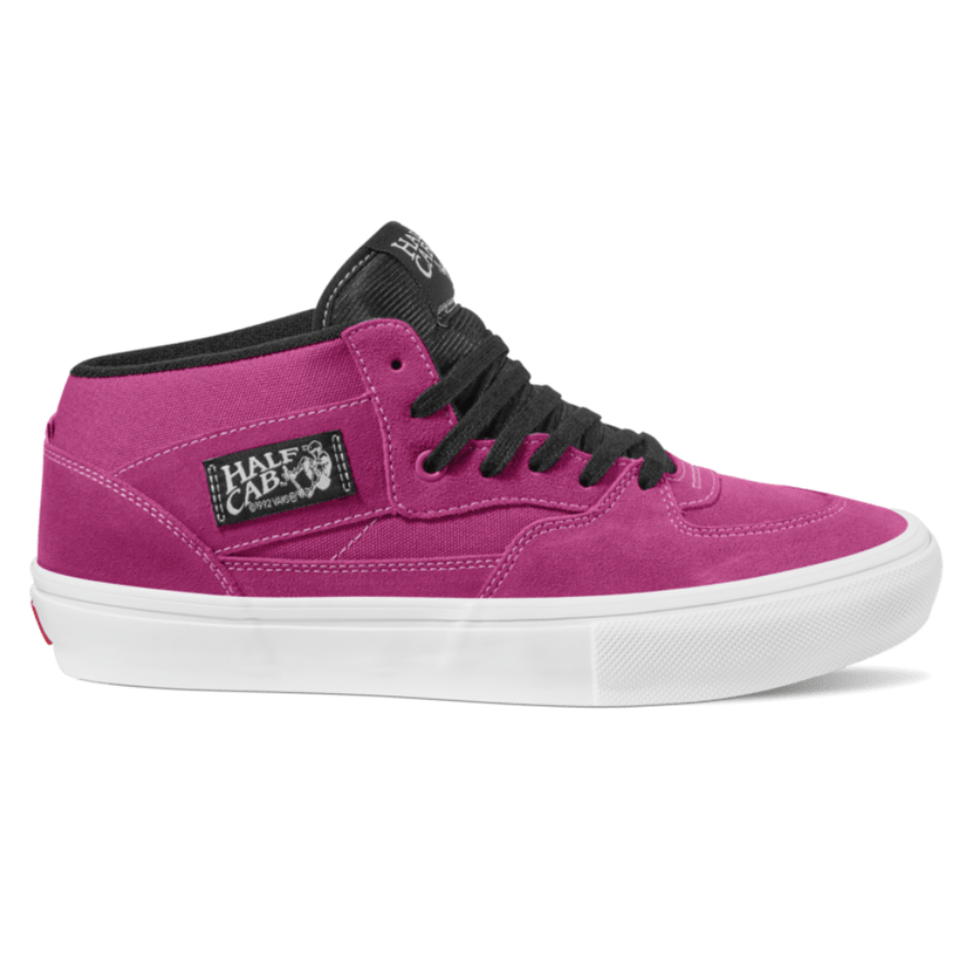 Vans Skate Half Cab Skateboard Shoe - Pop Hot Pink