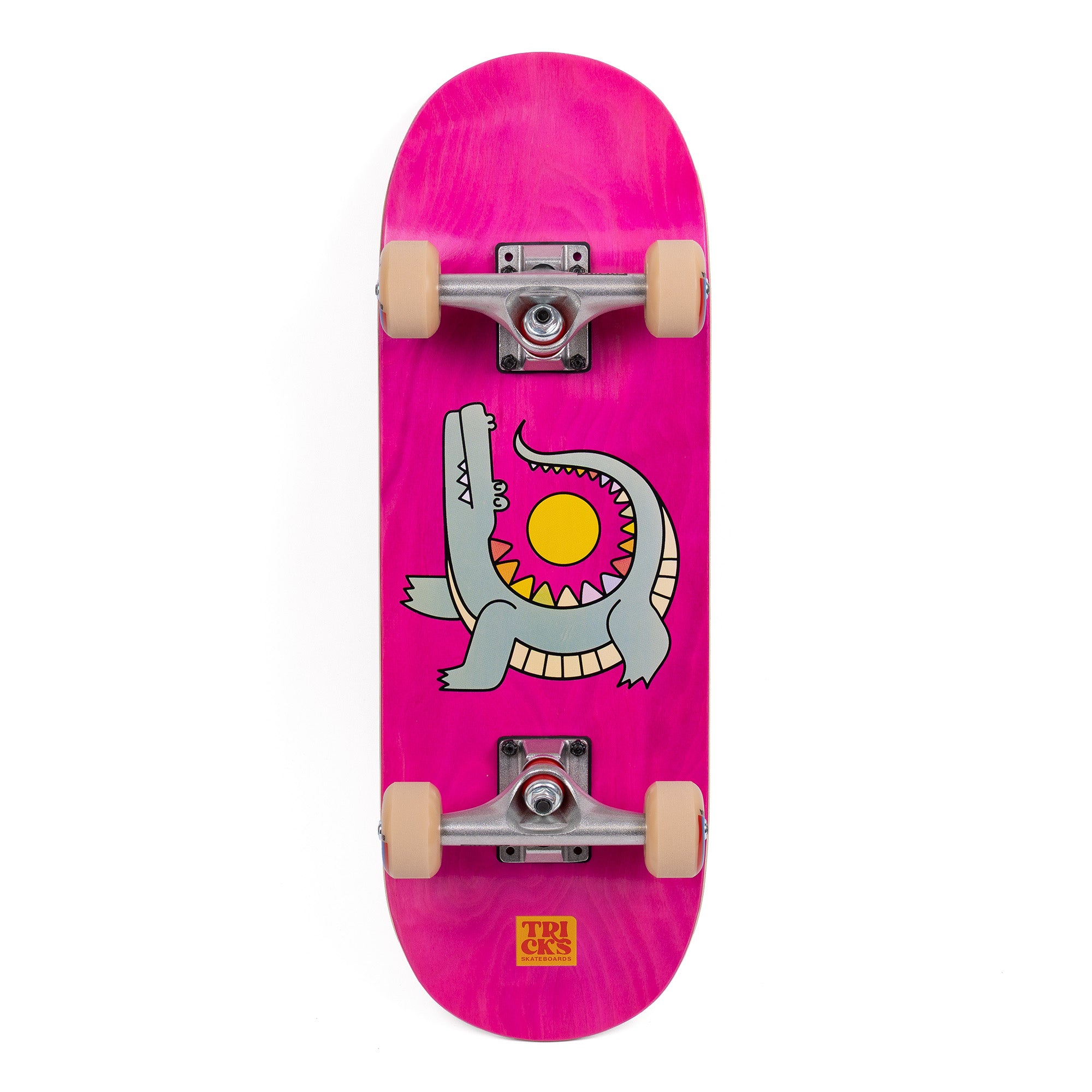 Tricks Crocodile Kids Complete Skateboard W/Cork top