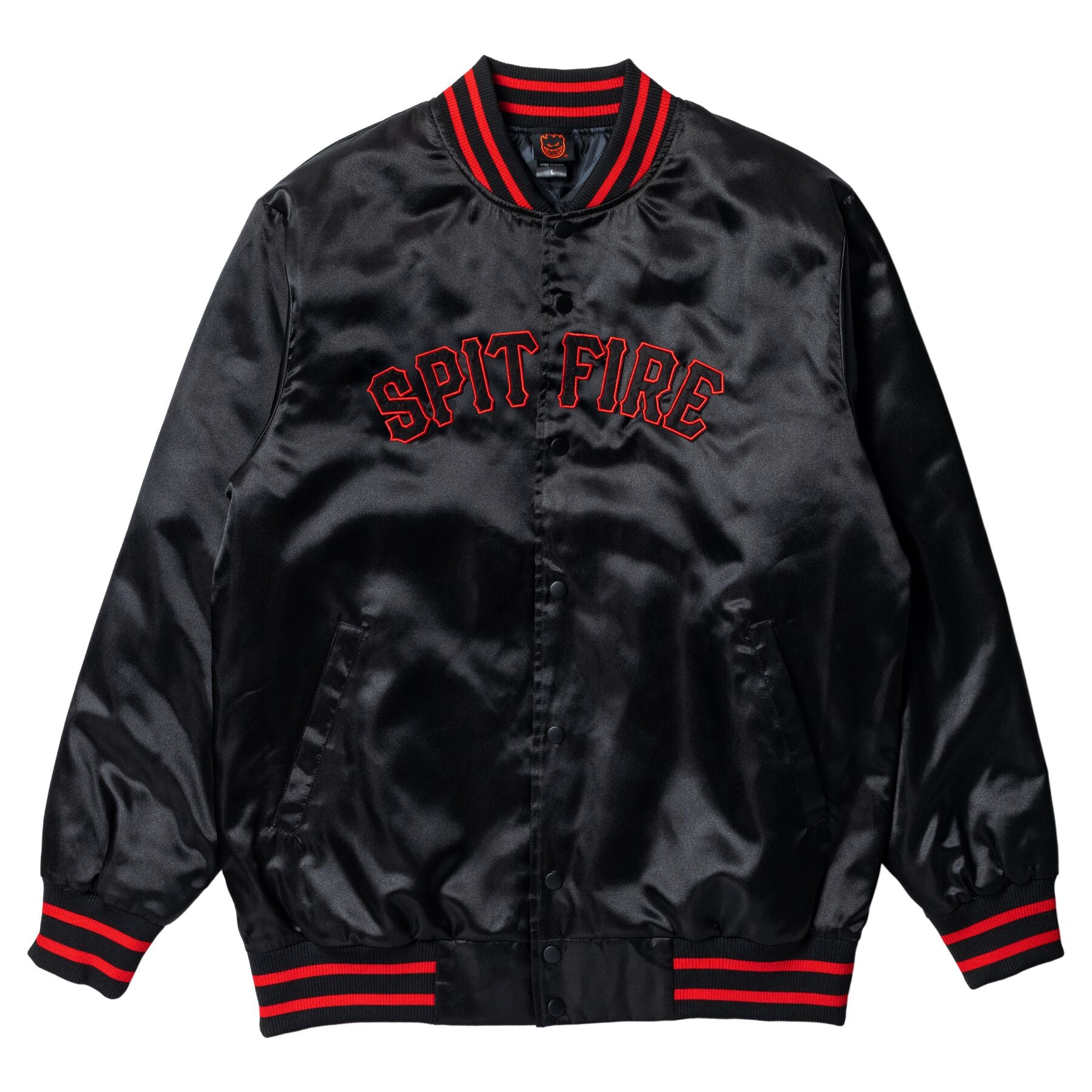 Spitfire Spitball Jacket - Black/Red