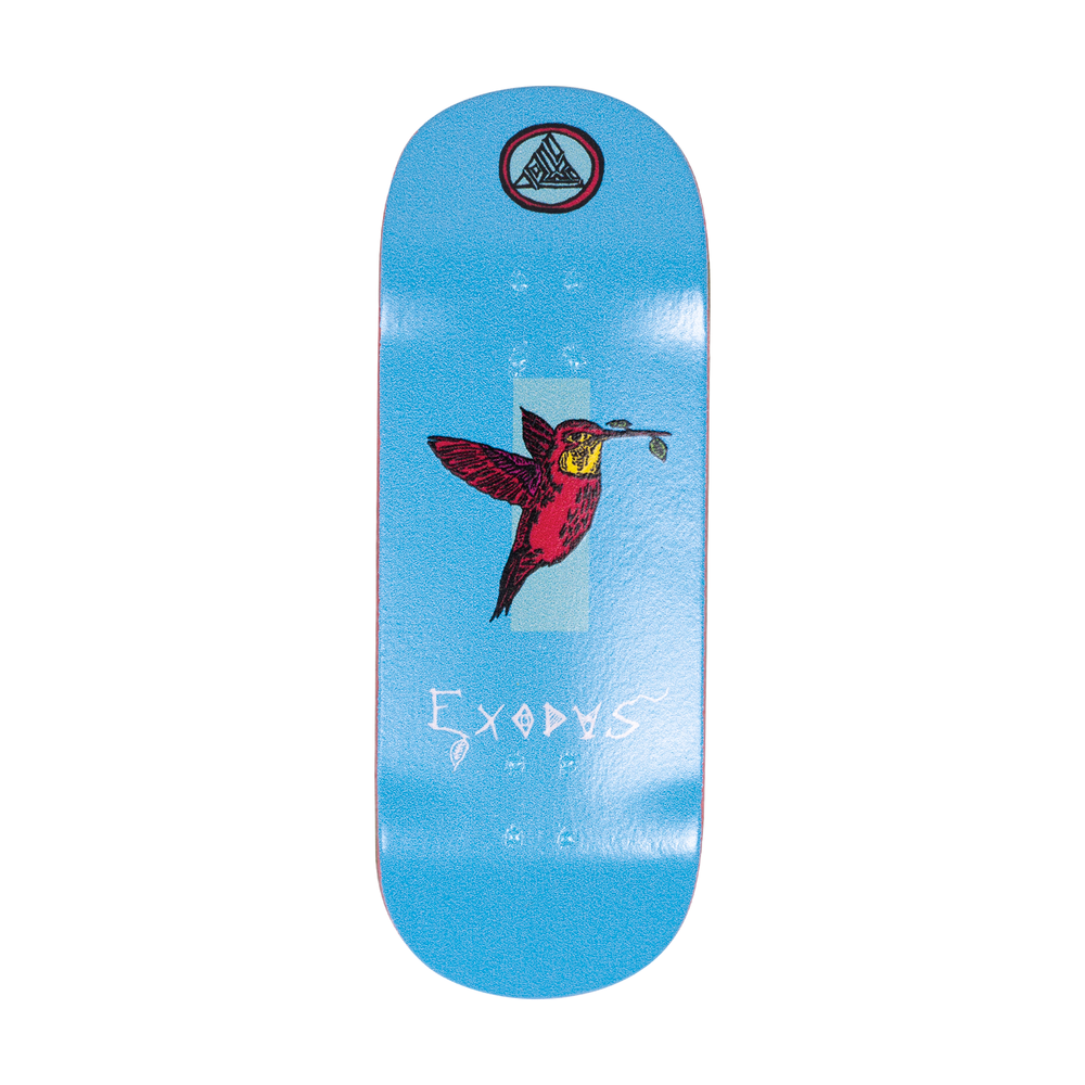 Exodus x DK Anoixi Bird Fingerboard Deck - Blue