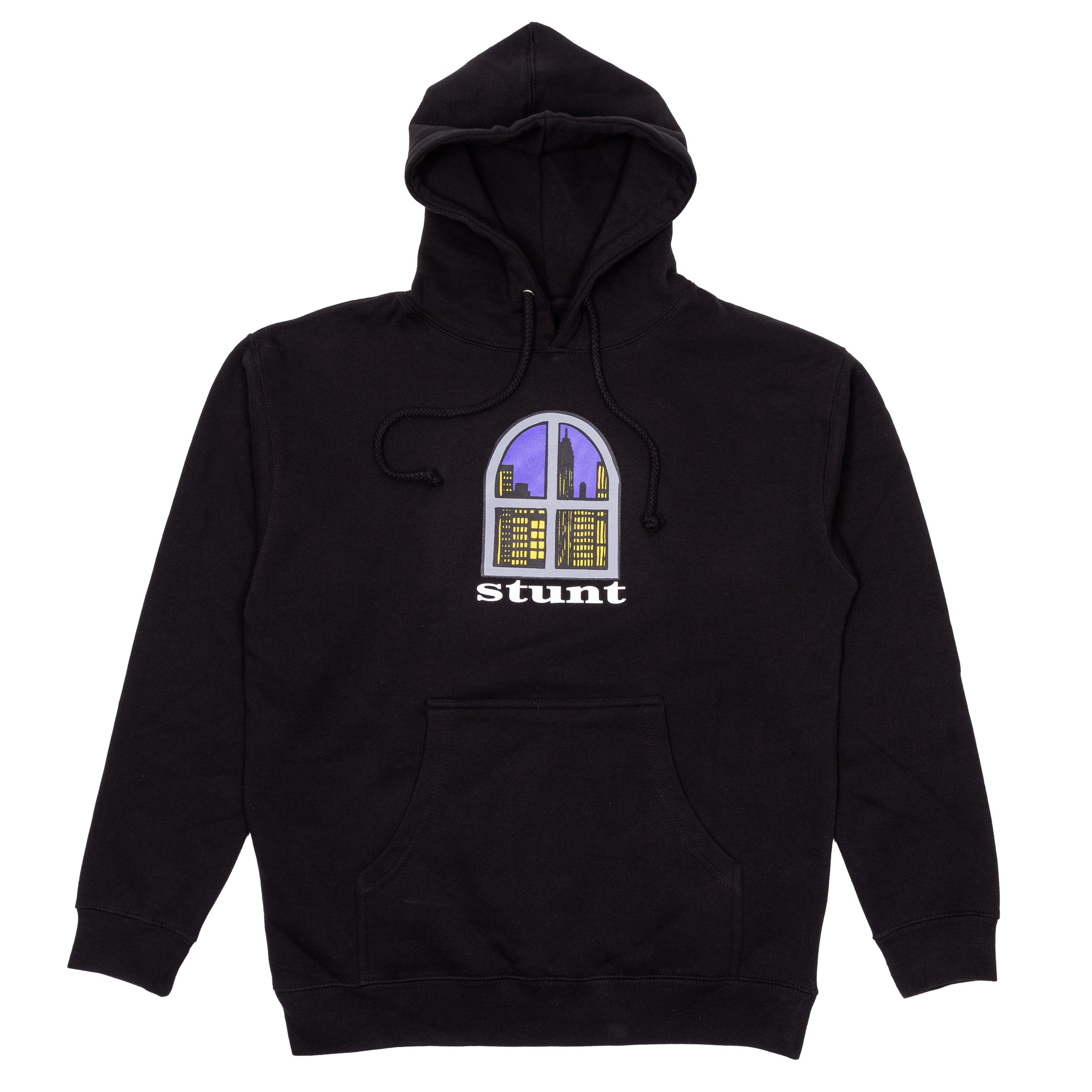 Stunt Out The Window Hoodie - Black