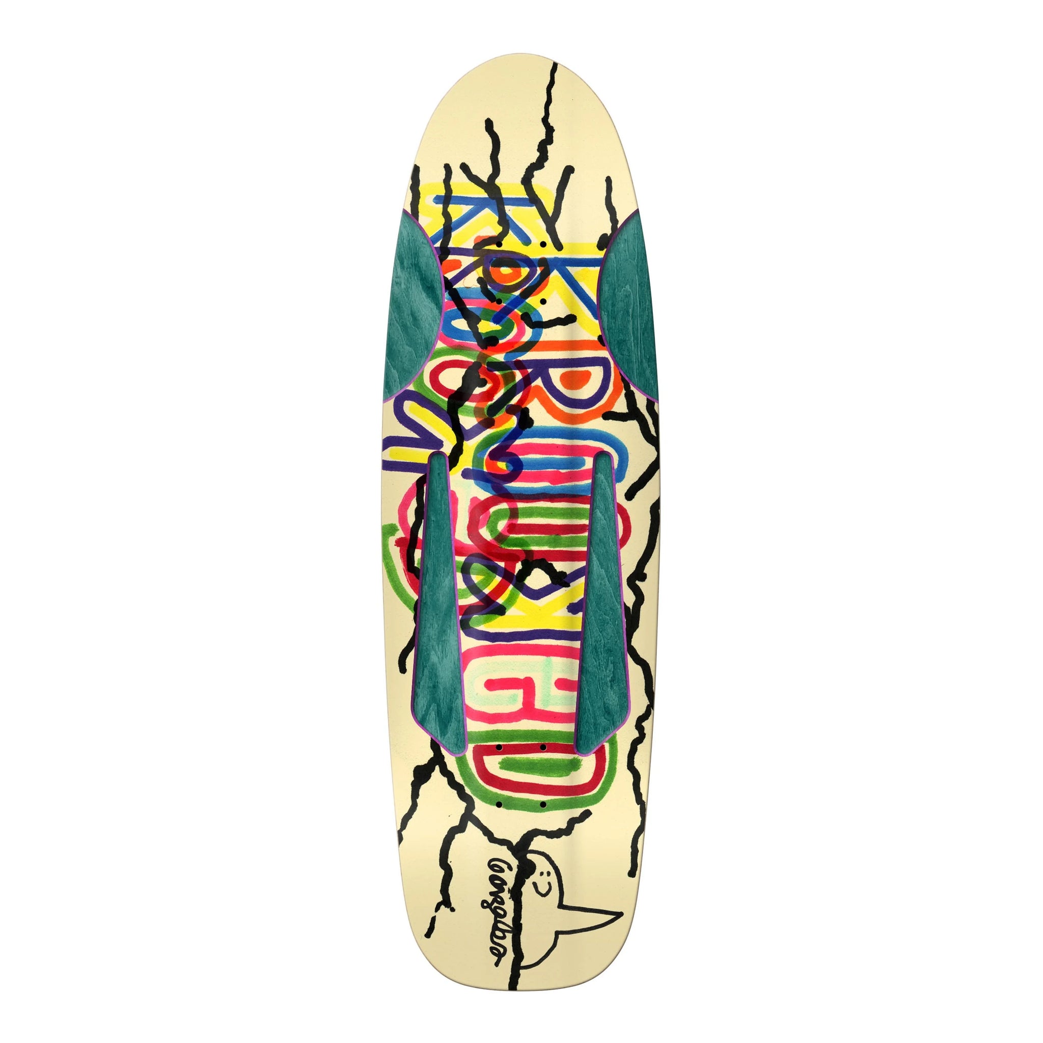 Krooked Gonz Baby Beamer Skateboard Deck