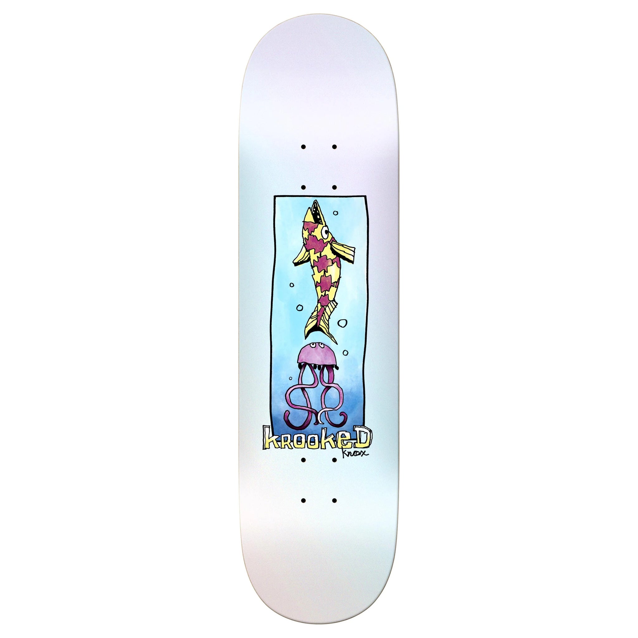 Krooked Knox Ocean Animal Skateboard Deck