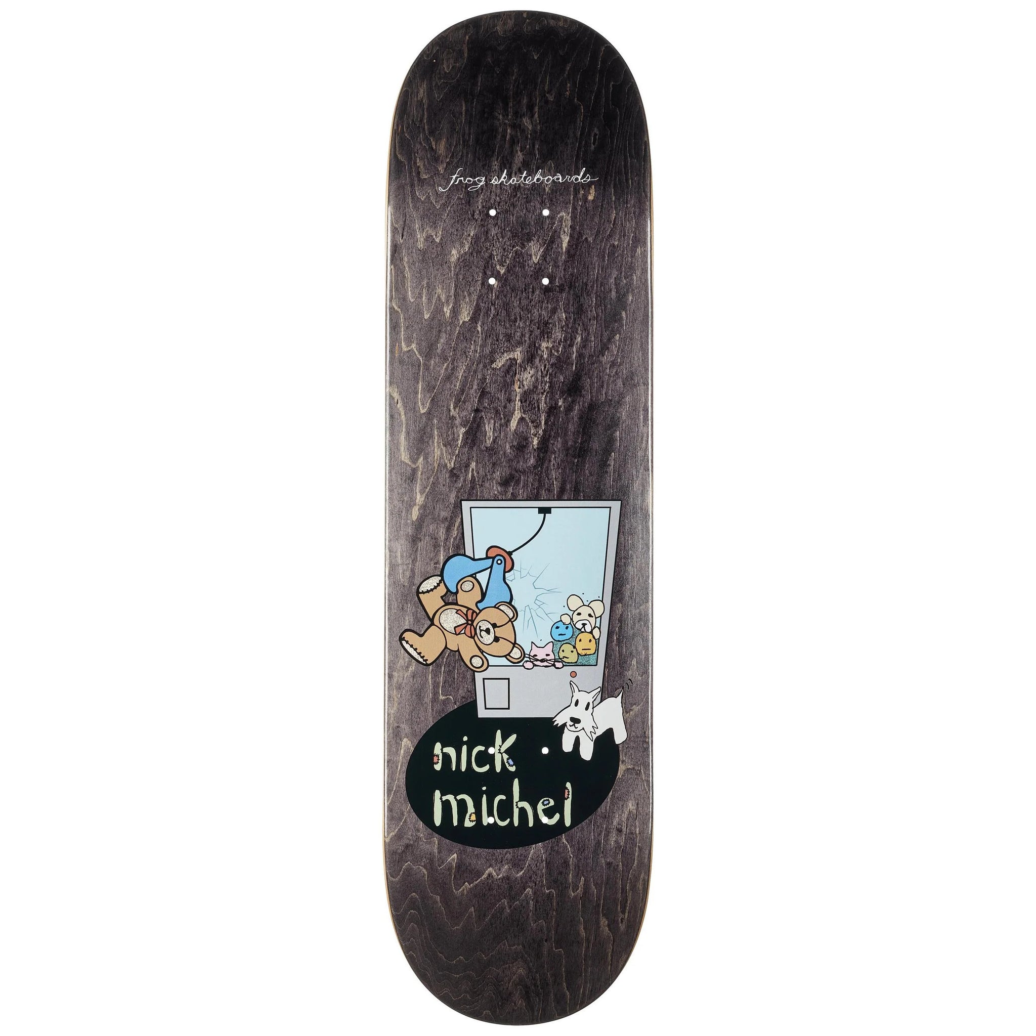 Frog Nick Michel Claw Machine Skateboard Deck