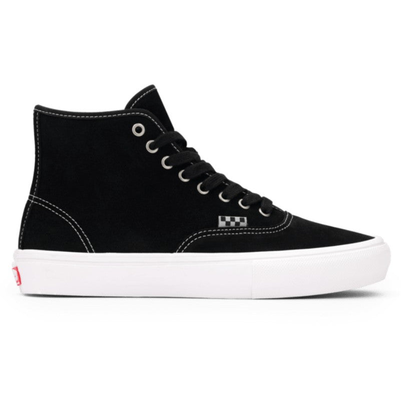 Vans Skate Authentic High Skateboard Shoe - Black Suede
