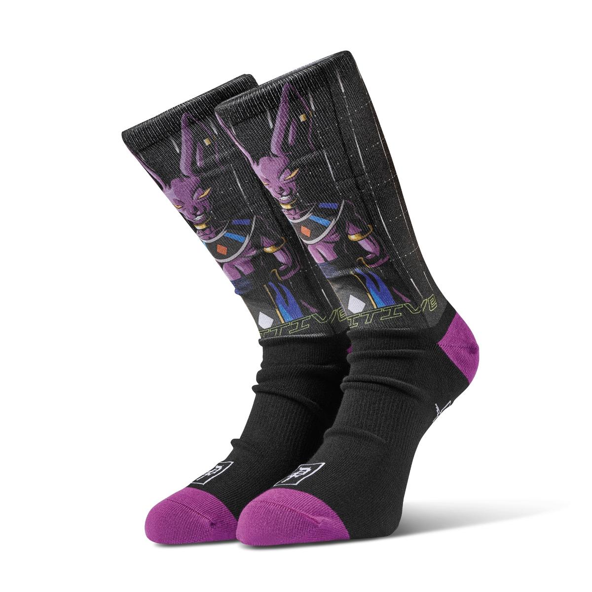 Primitive x Dragon Ball Super Shadow Beerus Socks - Black