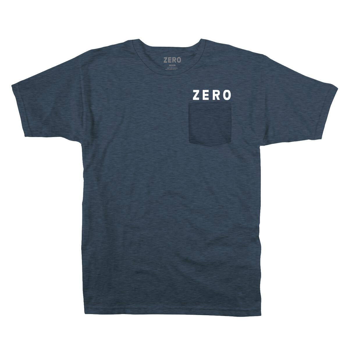 Zero Army Premium Pocket Tee - Navy