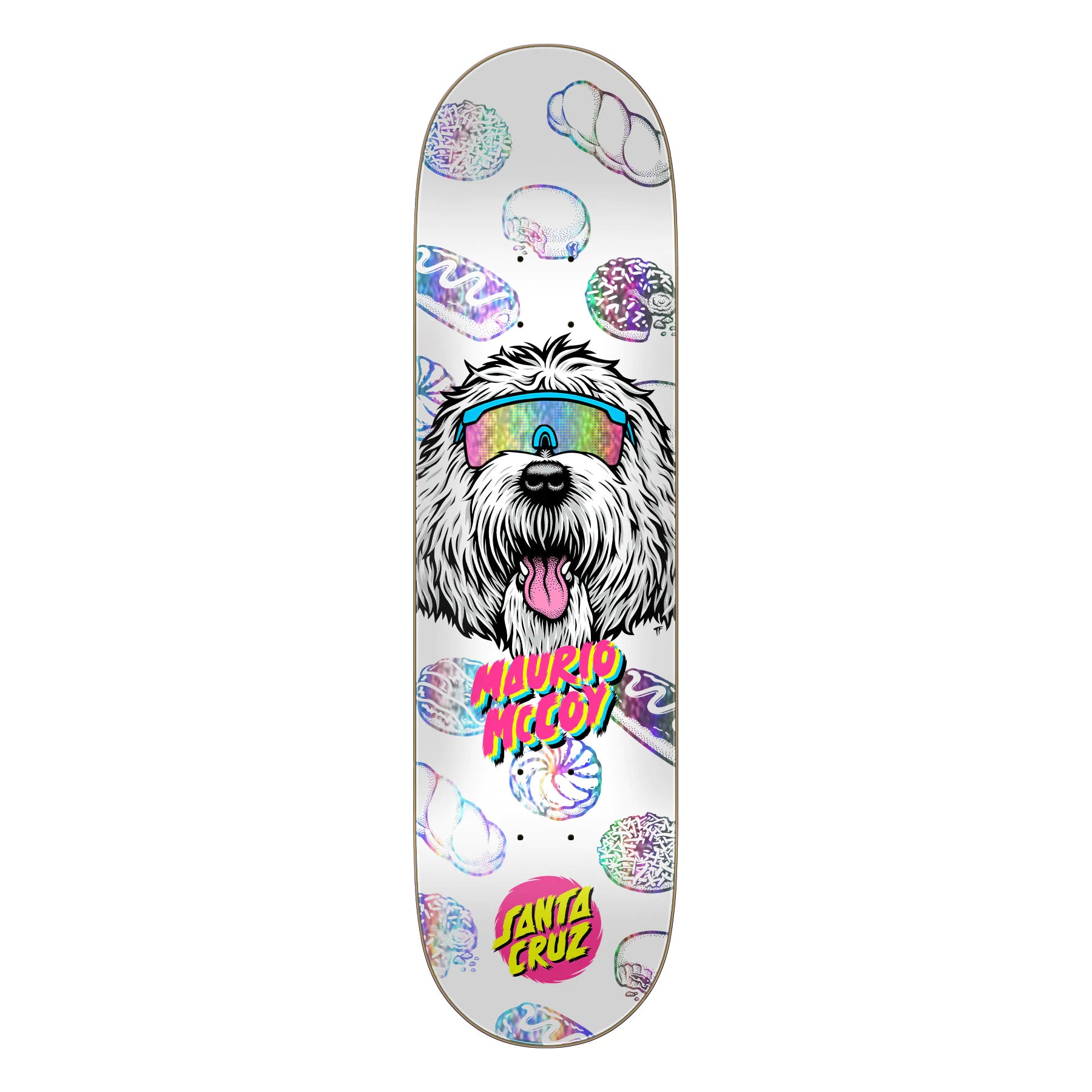 Santa Cruz McCoy Donut Dog Twin Skateboard Deck