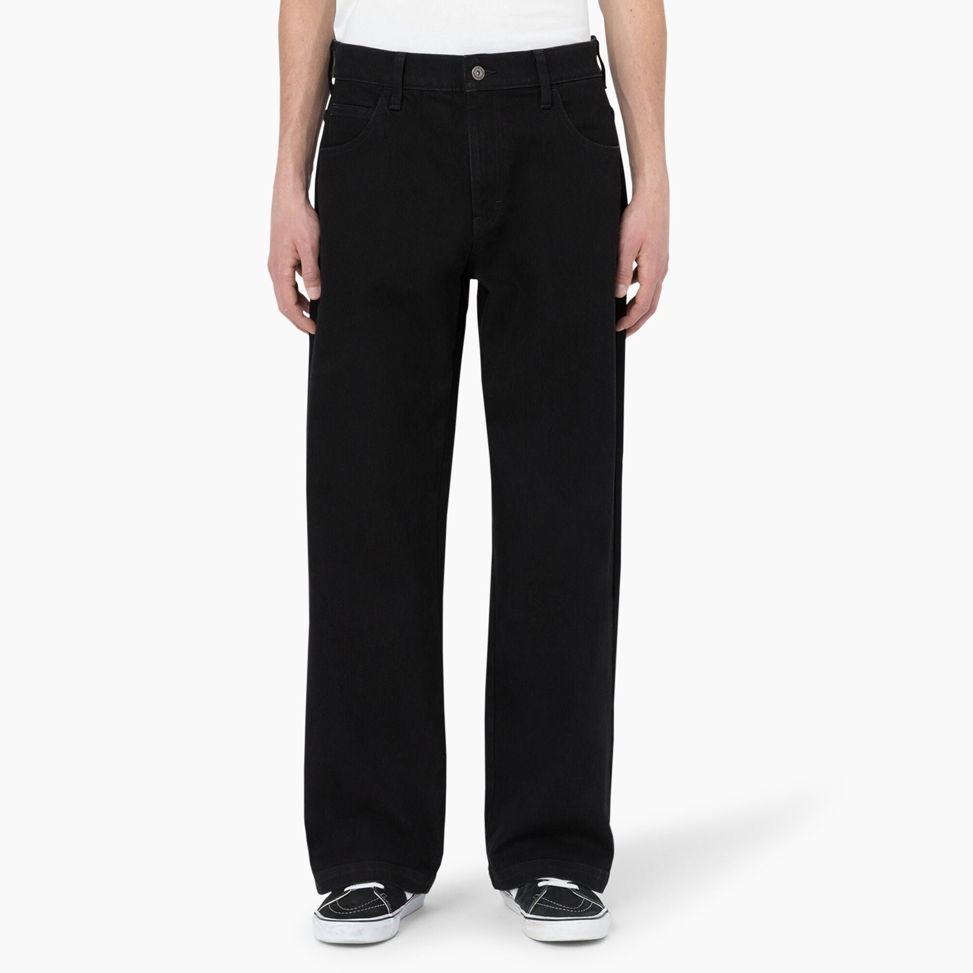 Dickies DDSK68 Wingville Loose Fit Skateboarding Jeans - Black Denim