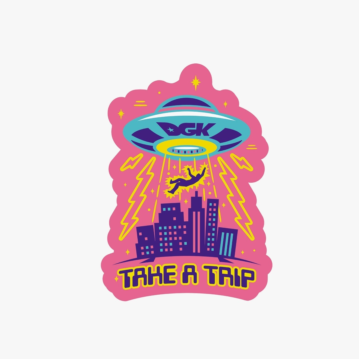 DGK Take a Trip Skateboard Sticker
