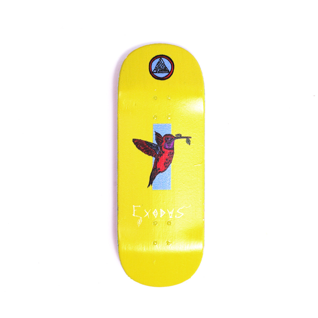 Exodus x DK Anoixi Bird Fingerboard Deck - Yellow