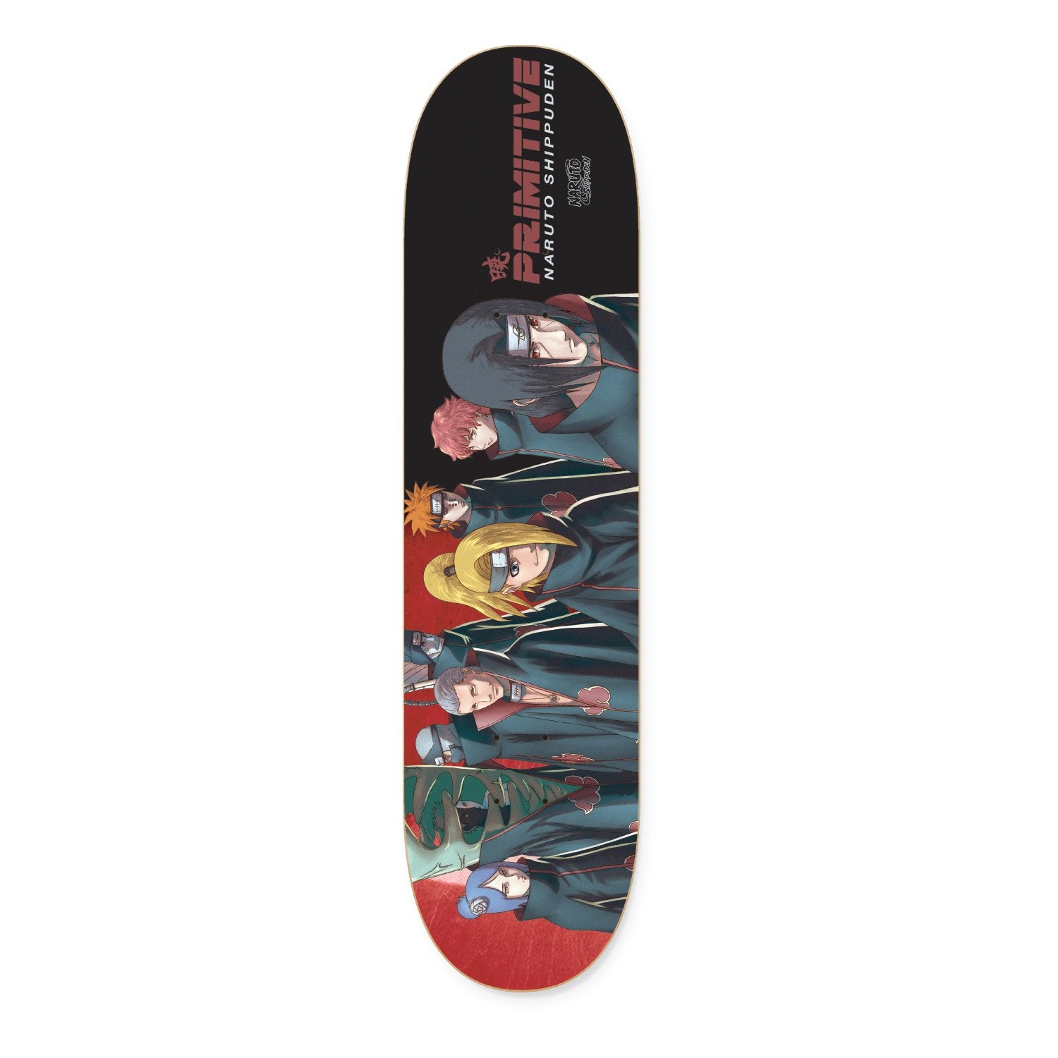 Primitive x Naruto Criminal Clan Skateboard Deck
