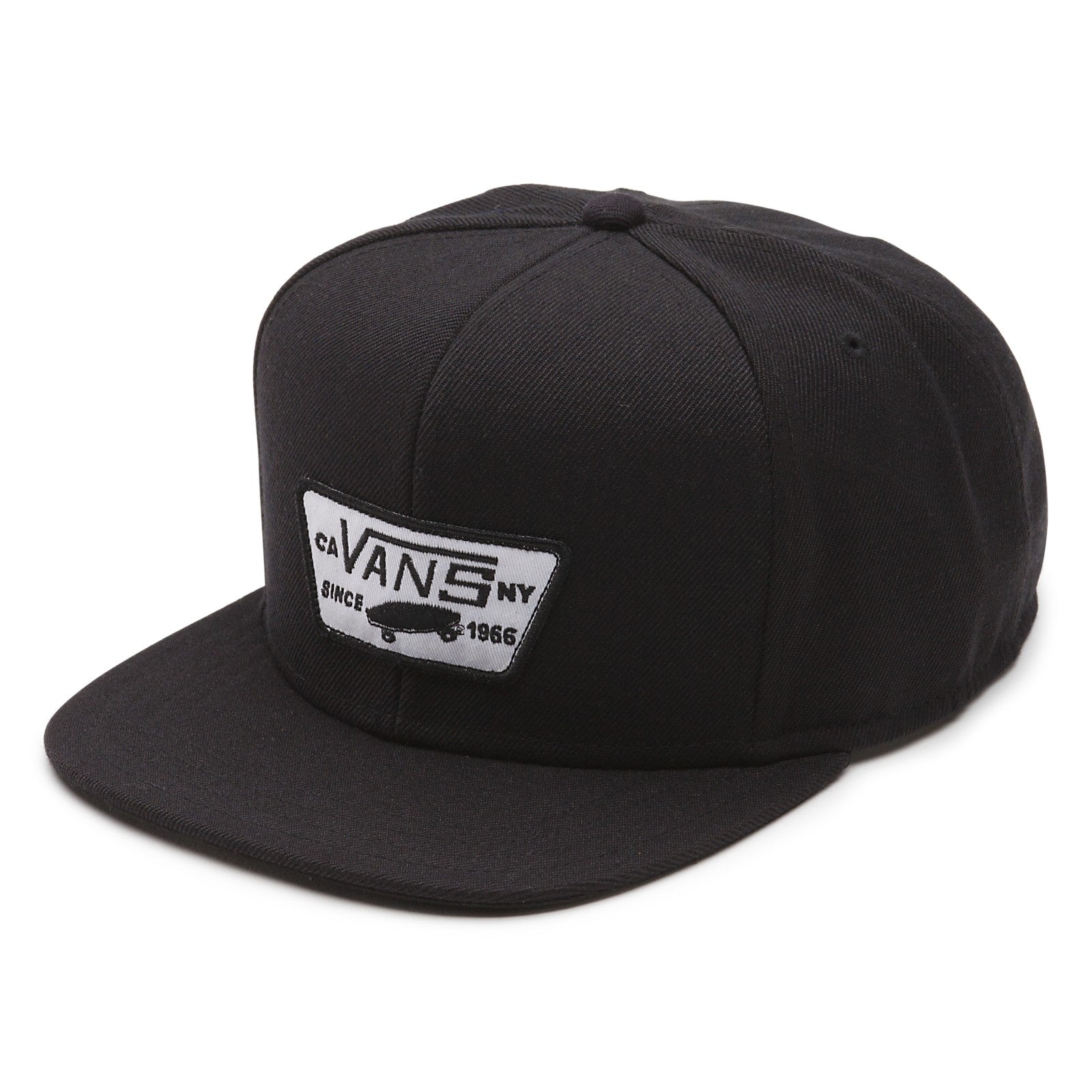 Vans Full Patch Snapback Hat - Black