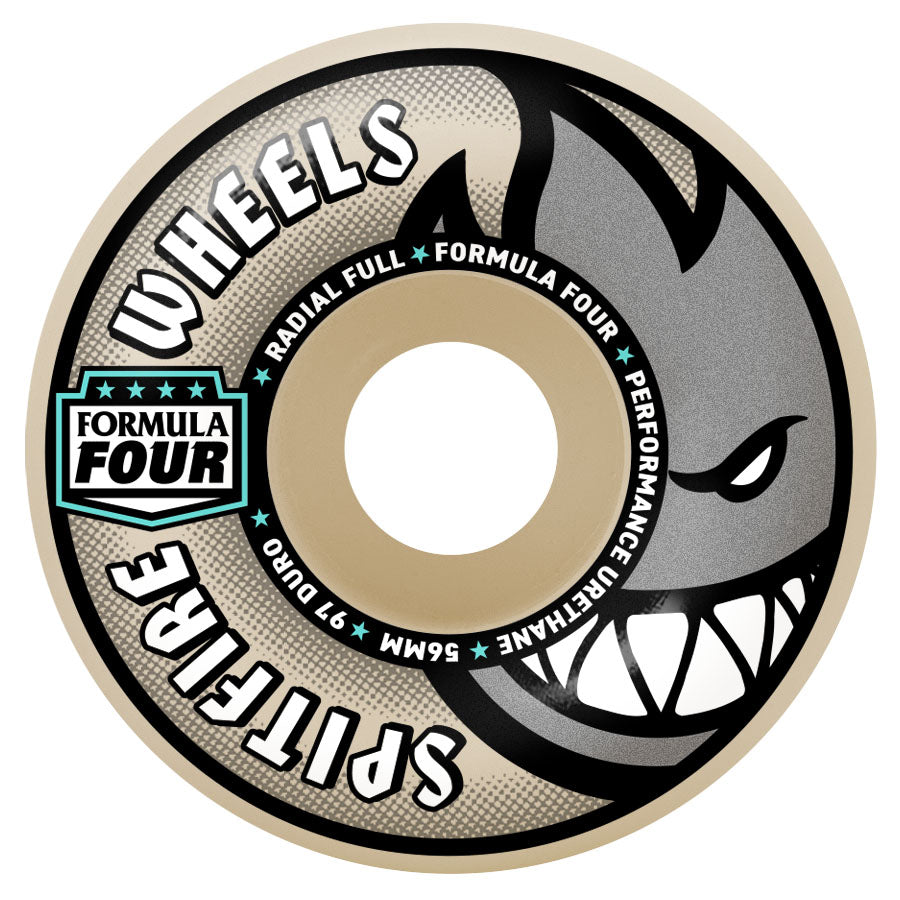 Spitfire Formula Four 97D Radial Full Skateboard Wheels