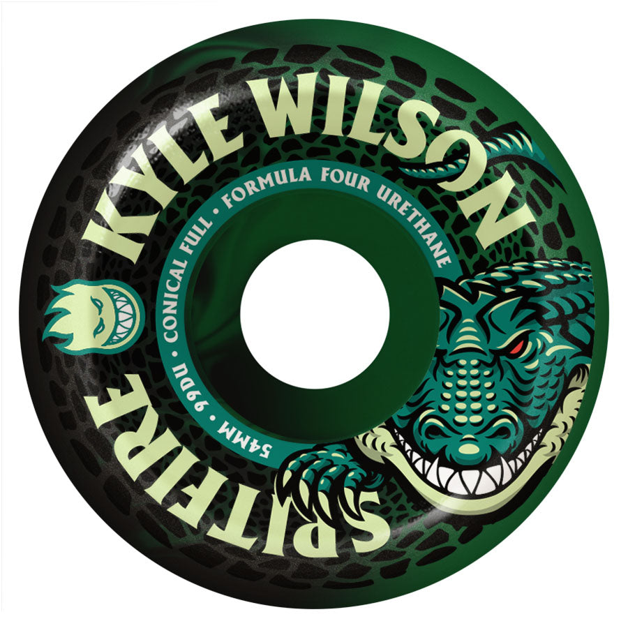 Spitfire Formula Four 99D Kyle Wilson Death Roll Conical Full Skateboa